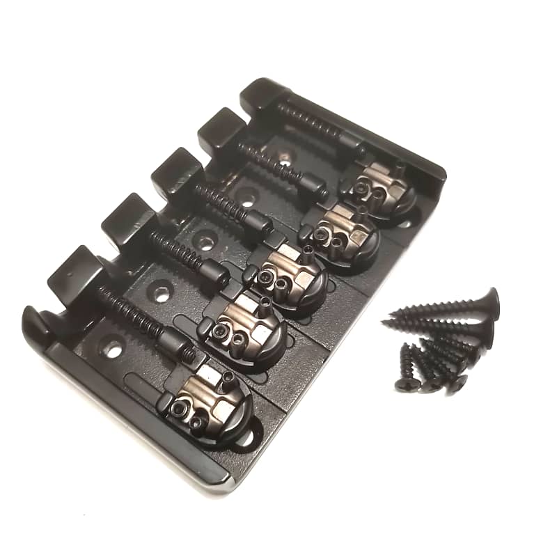 Ibanez Accu-Cast B505 5 Strings Bass Bridge - Black | Reverb