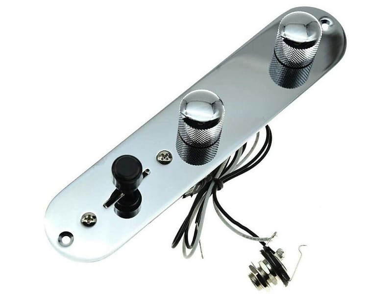 *NEW LOADED CONTROL PLATE for Fender Telecaster Tele Pots, | Reverb