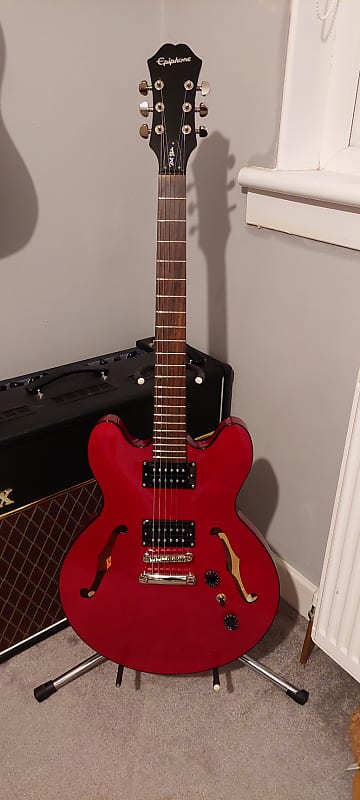 Epiphone Dot 335 Custom Shop Limited Edition 2016 Cherry | Reverb