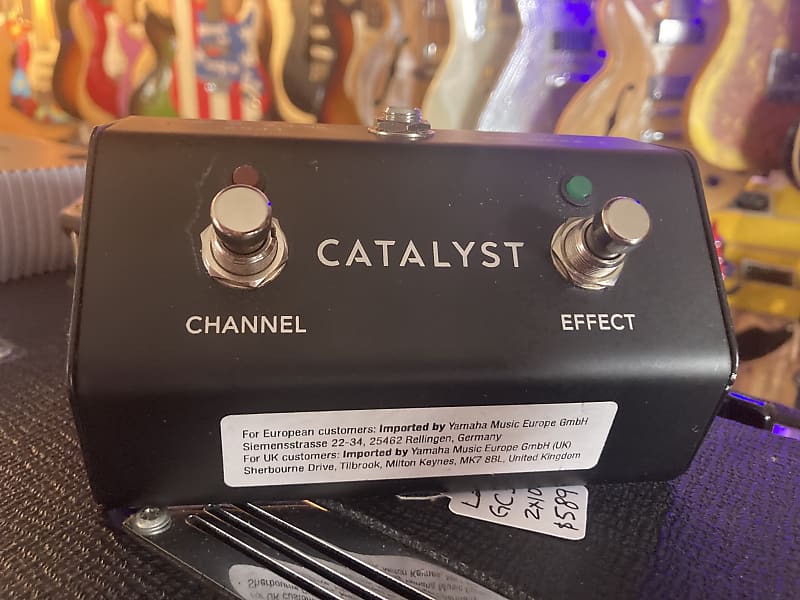 Line 6 Catalyst Foot Switch - Black | Reverb