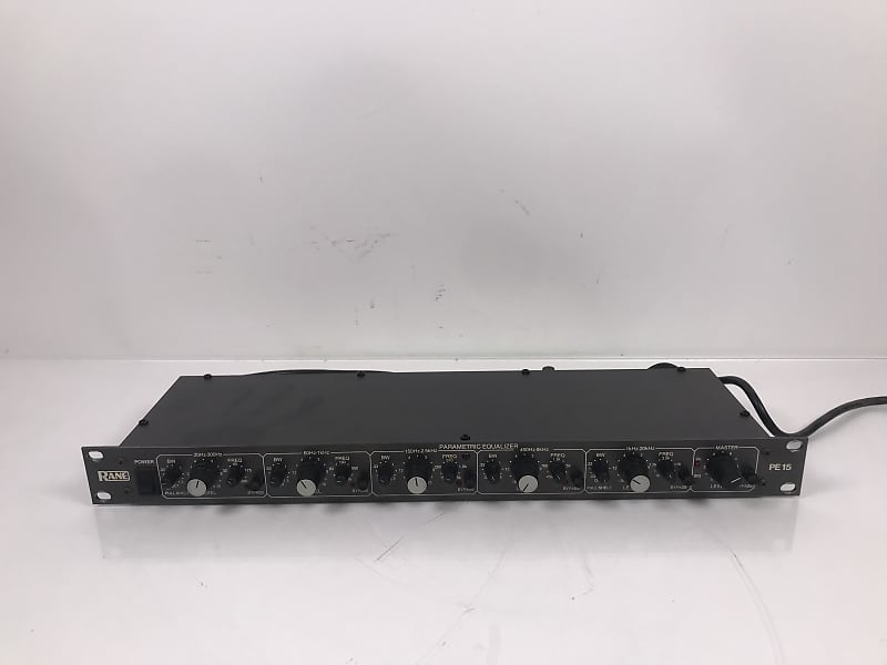 Rane Model PE15/SP15 Single Channel, 5 Band, Parametric | Reverb