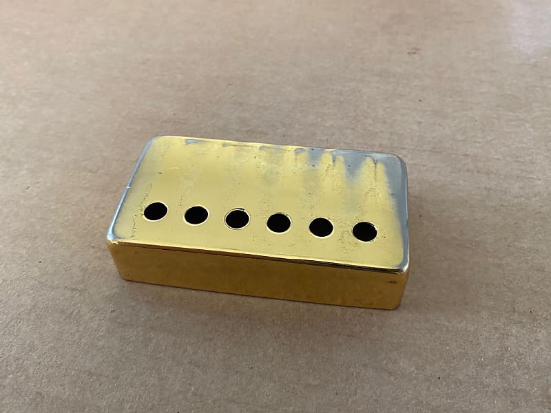 Gibson Vintage 1968 Gold Patent # Pickup Cover Les Paul ES | Reverb UK
