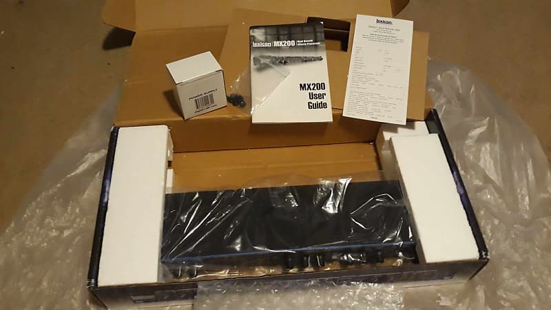 Lexicon MX200 Dual Reverb/Effects Processor with box and | Reverb