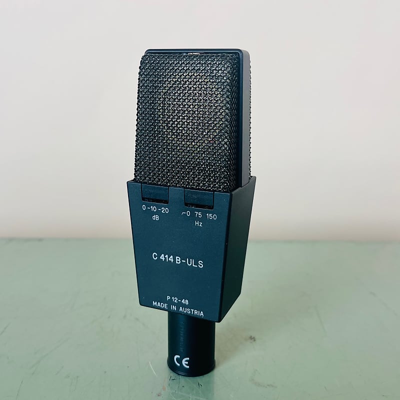 AKG C414B-ULS Condenser Microphone 1980s | Reverb