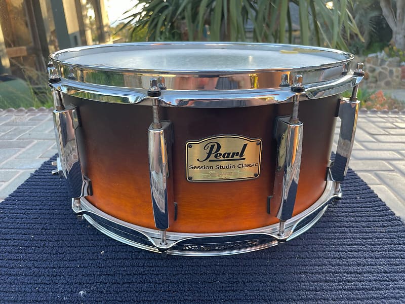 Pearl Session Studio Classic 6.5x14 Snare 2019 Faded Tobacco | Reverb