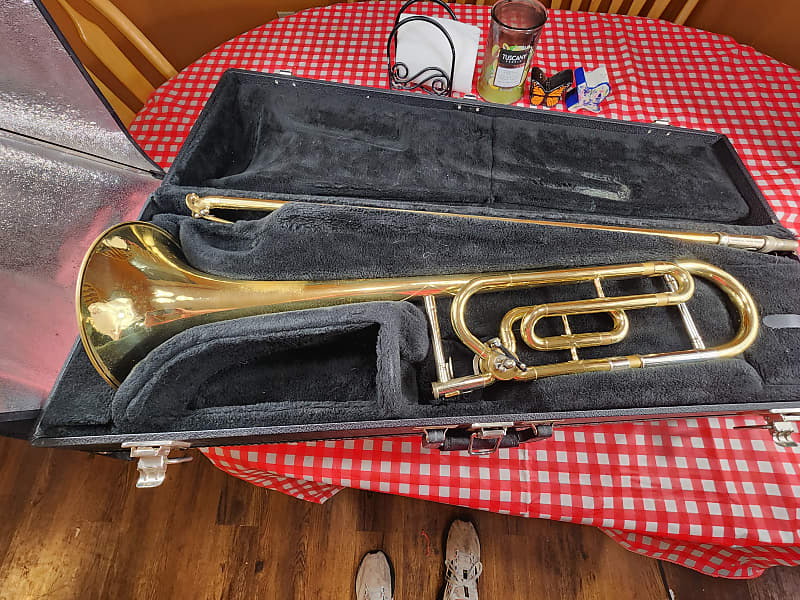 King 607 F TRIGGER TROMBONE NICE | Reverb