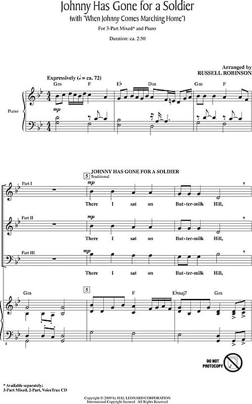 Johnny Has Gone for a Soldier - (with "When Johnny Comes | Reverb