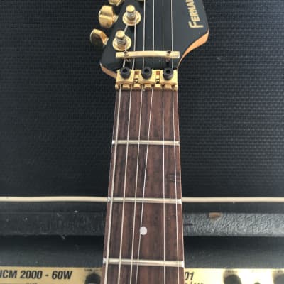 Fernandes The Function Fst-55 MIJ Stratocaster 1990s Black | Reverb