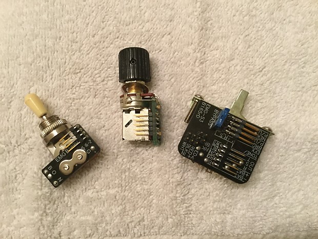 emg AB afterburner, 3 way switch, 3 way toggle all solderless | Reverb