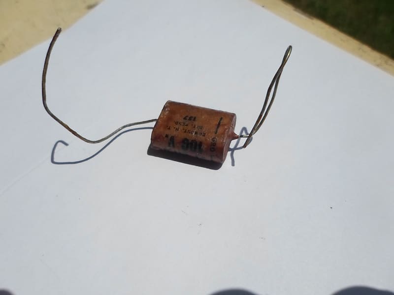 Fender Original NOS 1950's Tone Cap Capacitor | Reverb