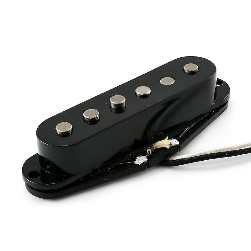 VANSON 'Vintage Pro' Alnico V Black Single Coil Neck Pickup | Reverb
