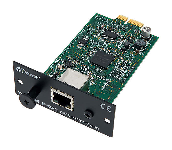 TASCAM IF-DA2 Dante Interface Card | Reverb
