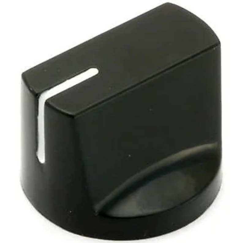 Black Pointer Knob with Set Screw 1/4" DIY Effects Pedal | Reverb