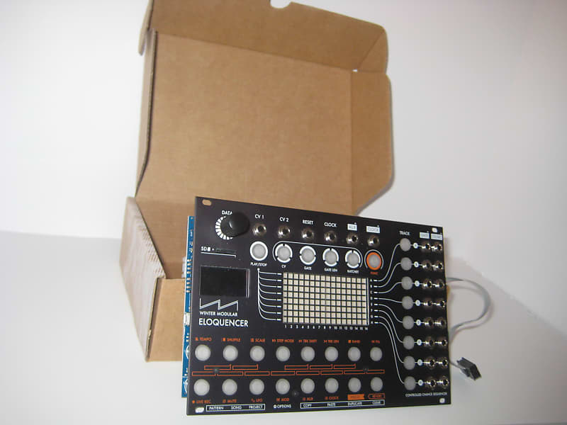 Winter Modular Eloquencer 8 Track Controlled Chance Sequencer | Reverb