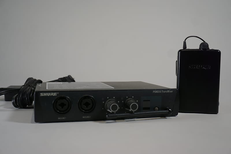 Shure PSM 200 Receiver and P2R Body Pack | Reverb