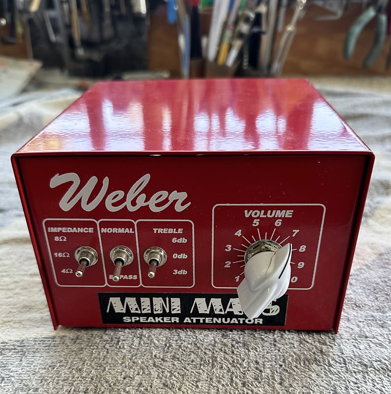 Weber Mini Mass 50 Watt Attenuator Reverb