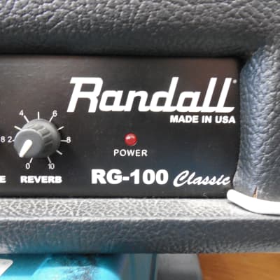 Randall RG100 Classic Guitar Head Amplifier RG100H RG-100 | Reverb