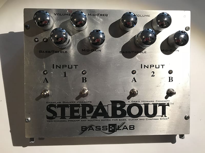 BassLab StepABout Chapman Stick Stereo PreAmp (1st gen) | Reverb UK