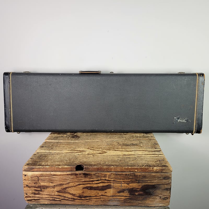 1960's Fender Hardshell Jazz and Precision Bass Case | Reverb