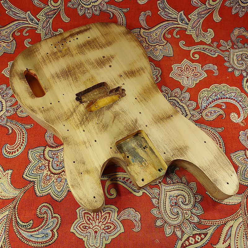 VINTAGE 1969 FENDER TELECASTER BASS BODY - MODDED FOR | Reverb