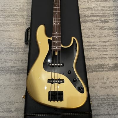 Schecter Custom Shop Jazz Bass Metallic Gold | Reverb