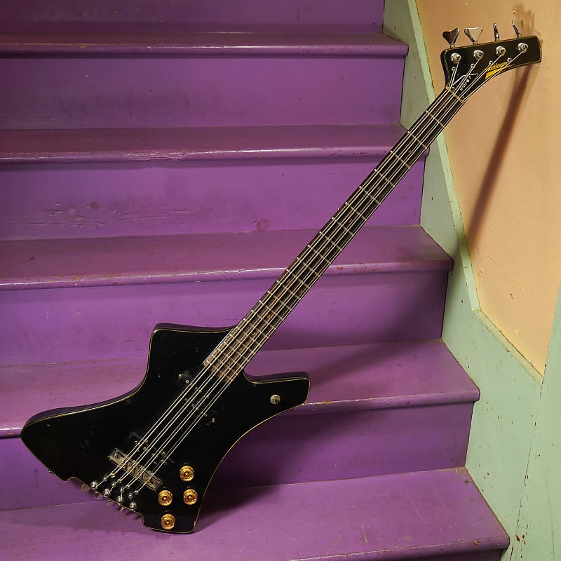 1980s Washburn B-20-8 8-String Through-Neck Electric Bass | Reverb