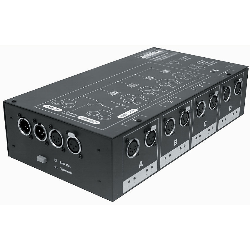 Elation DMX-BRANCH 4-Way DMX Distributor | Reverb Canada