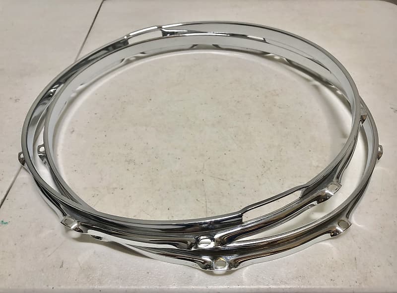 Vintage 1960s Ludwig Supraphonic 14” 10 Hole COB (Chrome over | Reverb