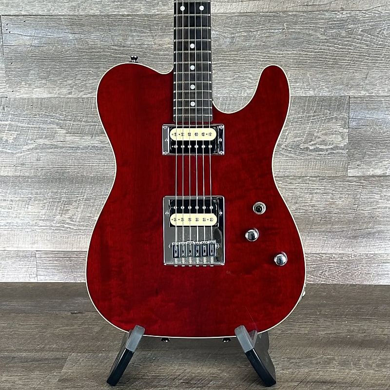 Schecter USA Custom Shop PT 2014 - Mahogany Red - Used | Reverb