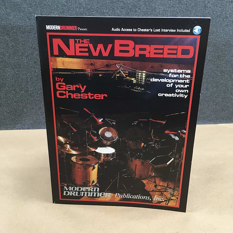" The New Breed " by Gary Chester - Drum Instruction Book by | Reverb