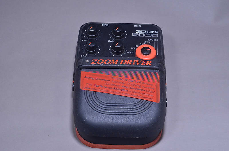 Zoom Driver 5000 Distortion Overdrive Guitar Effect Pedal | Reverb