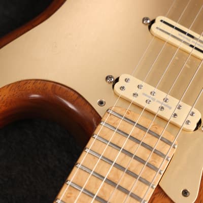 ESP S-Style Koa Body and ESP Birdseye Maple Neck | Reverb