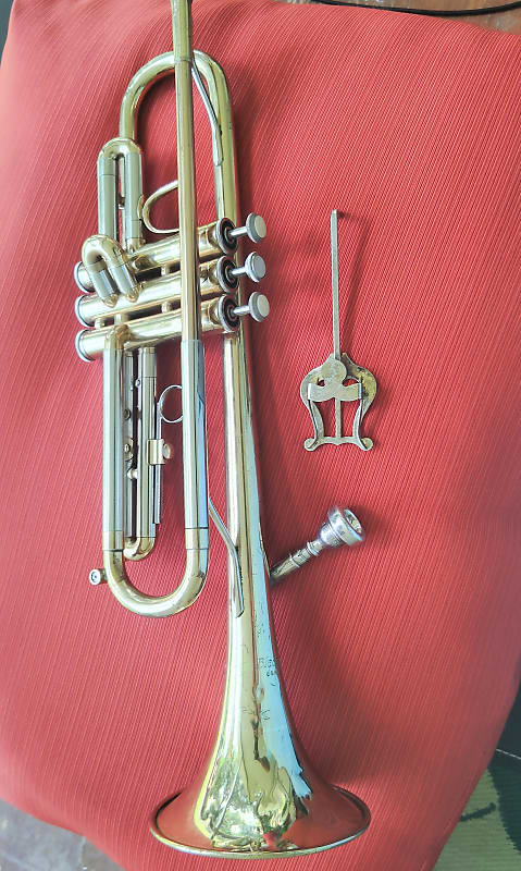 Blessing 127 Series Trumpet-Lacquered Brass | Reverb