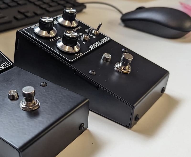 Fish Circuits Model One - Overdrive (Limited Edition Black) | Reverb