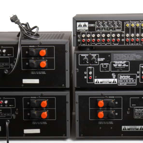 Technics SE-TX100 (3 Amps) SH-TX100 Preamp and SH-SX100 | Reverb