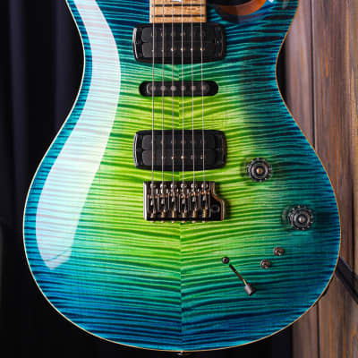 PRS Private Stock Modern Eagle V 2022 - Blue Luminlay LTD | Reverb