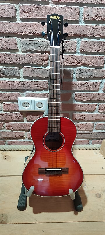 KALA KA-FMCB-T - Gloss Flame Maple Cherry Burst Tenor | Reverb UK