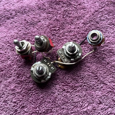 1980 Fender Lead I II guitar switches pots harness set | Reverb