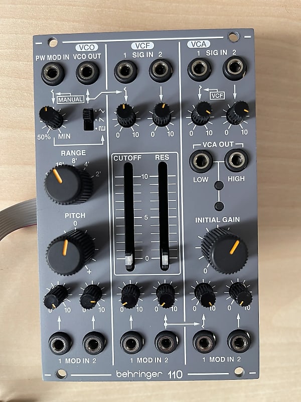 Behringer 110 VCO/VCF/VCA Eurorack Synthesizer Module | Reverb