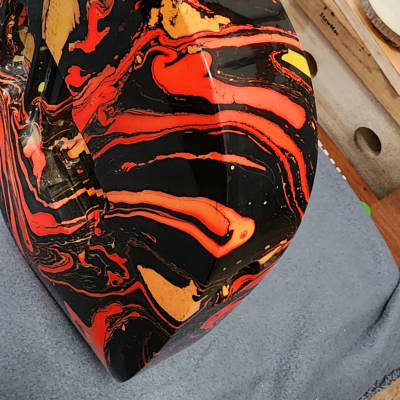 custom Ibanez style jem body 2020 - Mai Jupiter Swirl | Reverb