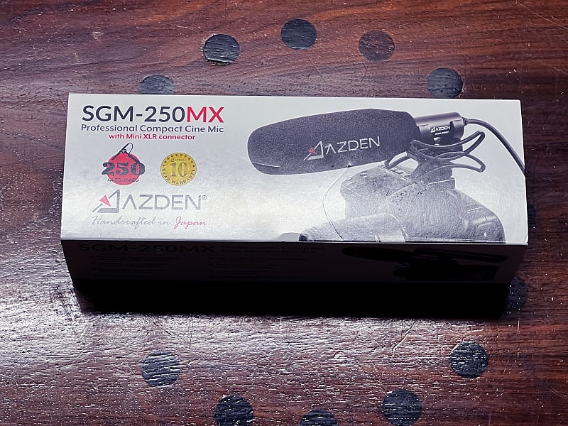 Azden Professional Compact Cine Shotgun Microphone with Mini | Reverb