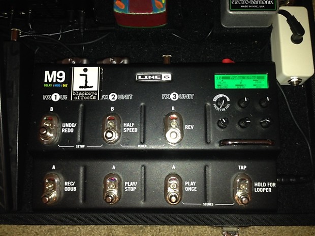 Line 6 M9 Blackeye Effects Modded Muilt-Effects Pedal | Reverb