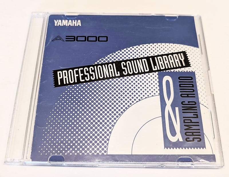 Yamaha A3000 original sample library on DVD ROM A3000 | Reverb