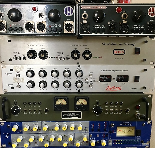 Bellari/ Rolls RP-282 Stereo tube compressor dual limiter | Reverb