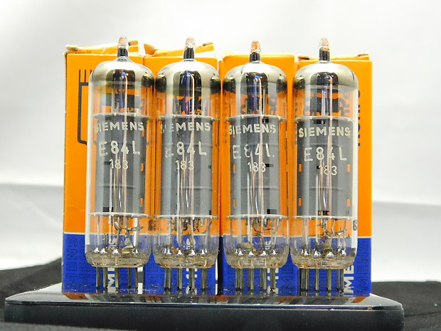 Siemens E84L EL84 7320 NOS Matched Quad For Your Trainwreck - | Reverb