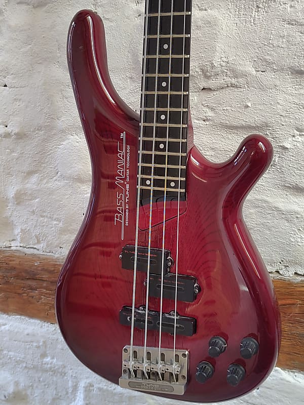 Tune Bass Maniac, TB02-PJ 1985 - Transparent Burgany Red | Reverb