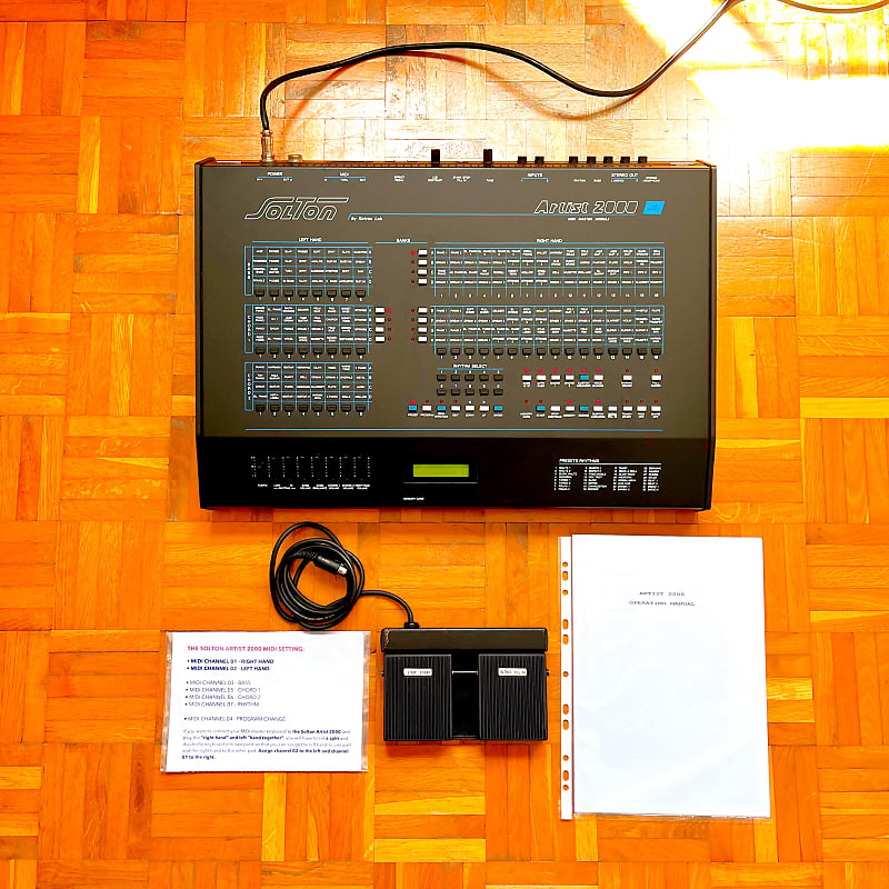 Solton Artist 2000 (Italy, 1989) Sound Module Synthesizer | Reverb