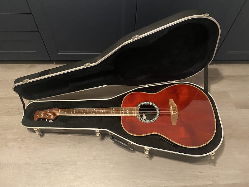 Ovation Celebrity CC 167 1997 Red. Case Included | Reverb