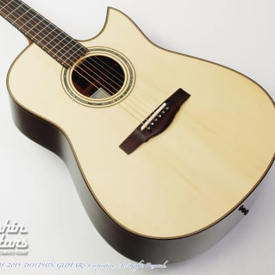 KAMEOKA KMD Cutaway (Adirondack Spruce & Brazilian Rosewood) | Reverb