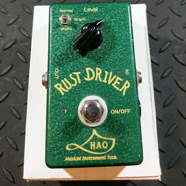 HAO Rust Driver Overdrive Boost FREE SHIPPING | Reverb UK